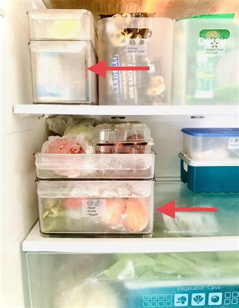 Klear Stackable Fridge Organizer Bins Container Storage Style Degree