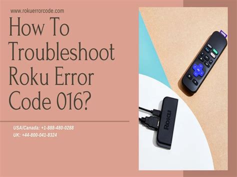 PPT How To Fix Roku Error Code Call PowerPoint Presentation ID