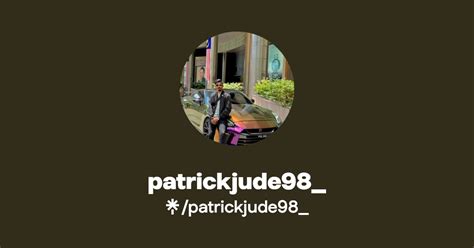 Patrickjude98 Instagram Tiktok Linktree