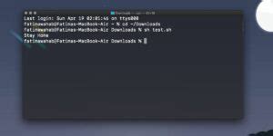 How To Run A Shell Or Sh Script On Macos