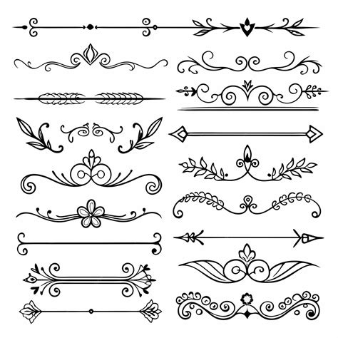 Premium Vector Delimiter Vector Graphics Illustration Eps Source File Format Lossless Scaling