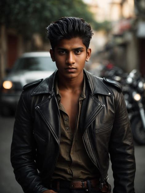Premium Ai Image Indian Teenage Handsome Boy