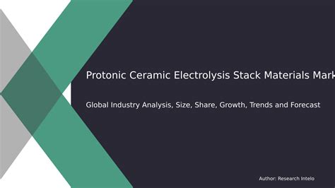 Protonic Ceramic Electrolysis Stack Materials Market Research Report 2033