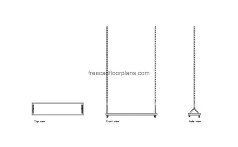 Rope Swing Free Cad Drawings