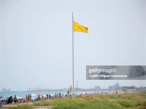 Yellow Caution Flag Photos And Premium High Res Pictures Getty Images