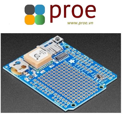 Adafruit Ultimate Gps Logger Shield Includes Gps Module Điện Tử Proe