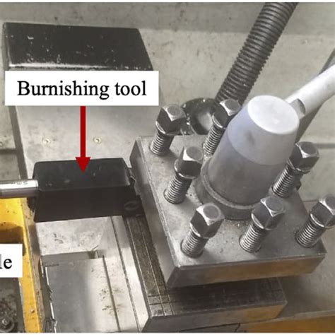 Ball Burnishing Process On A Specimen Of Cocrmo Alloy Download Scientific Diagram