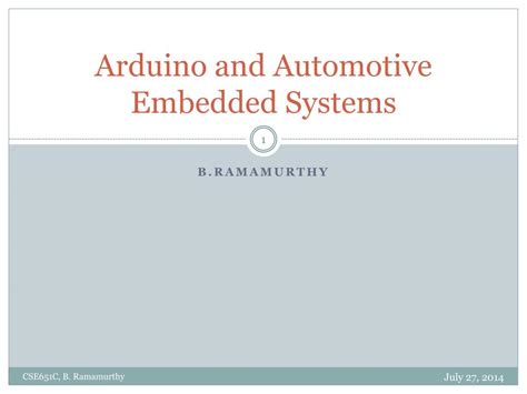 ppt arduino and automotive embedded systems powerpoint presentation free download id 3848049