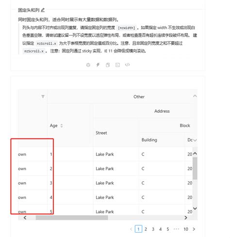 nztable 固定表头滑动IE兼容问题 Issue 6094 NG ZORRO ng zorro antd GitHub