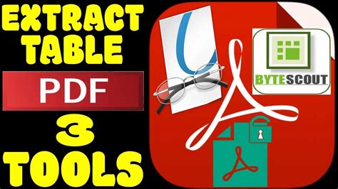 How To Extract Table From Pdf To Excel Convert Pdf To Excel Extract Table From Image To Excel