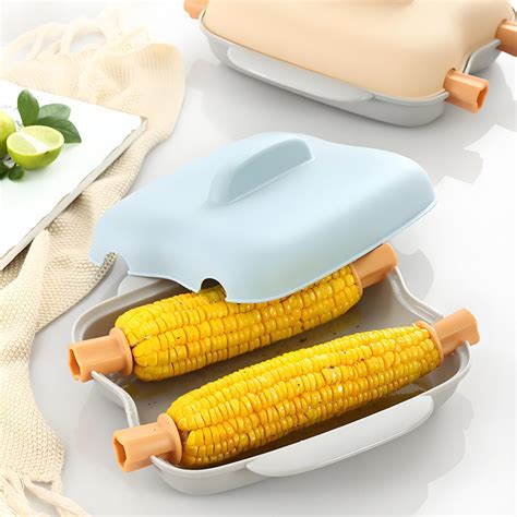 Microwave Corn Steaming Box Corn Specific Cooking Box For Microwave