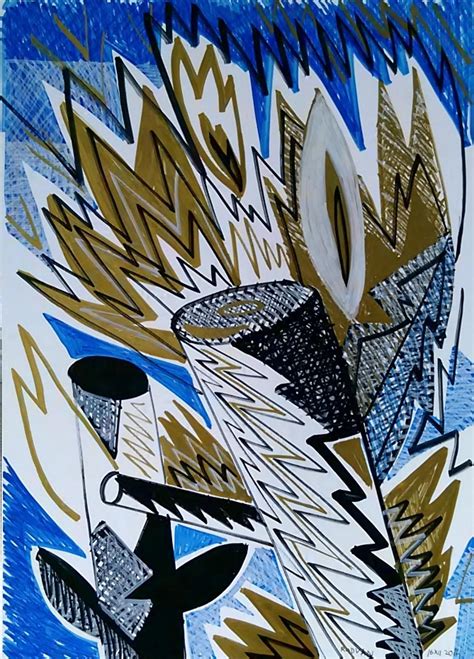 Alexandru Rădvan Pigmalión Tríptico Desnudo Siglo Xxi Azul