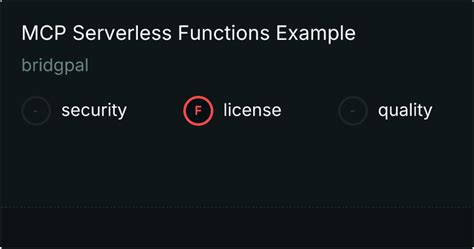 Score Mcp Serverless Functions Example Glama