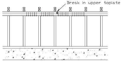 Top Plate Splice Close Up Bay Area Retrofit