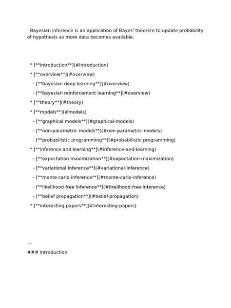 Bayesian Inference And Learning Pdf Bayesian Inference