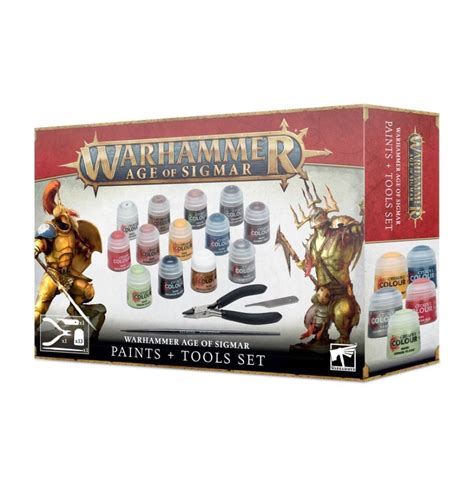 Games Workshop Warhammer Age Of Sigmar Paint Tools Set