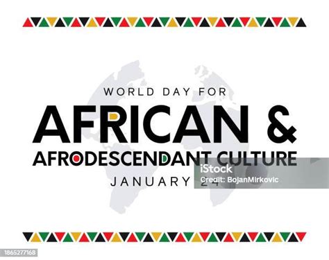 아프리카 및 아프리카 후손 문화의 세계 날 배너 디자인 벡터 아이콘에 대한 스톡 벡터 아트 및 기타 이미지 아이콘 0명 1월 Istock
