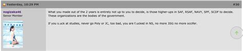 Lady Attends Ns Boot Camp Shares Opinion On Nsfs Who Malinger Doesnt