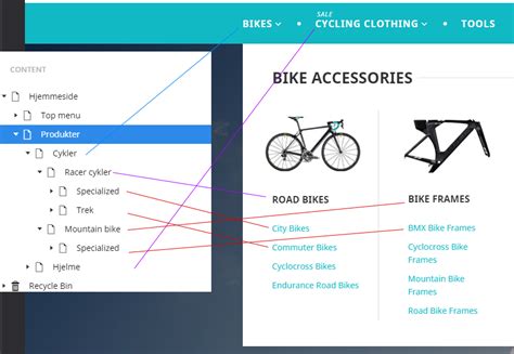 dropdown navigation templates partial views and macros