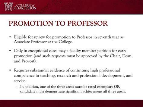 Tenure And Promotion Of Instructional Faculty Ppt Download