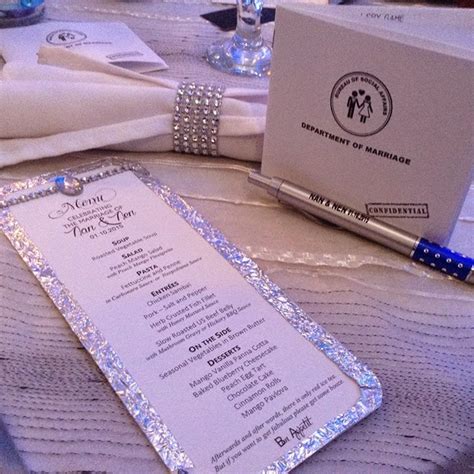 Wedding In Manila Kasal Kasali Kasalo How To Make Your Own DIY Menu Card