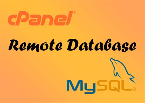 Cara Remote Database Hosting Cpanel Hostnicid