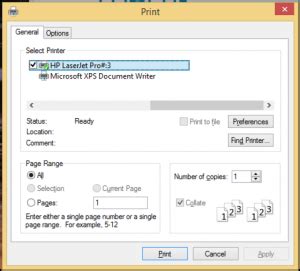 How Do I Print A Web Page In Windows