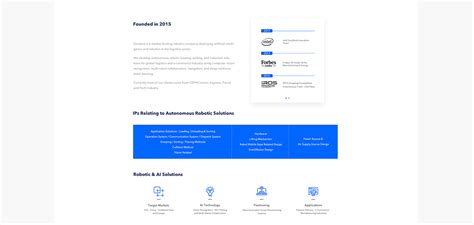 Dorabot 蓝胖子机器人人工智能科技公司网站设计案例
