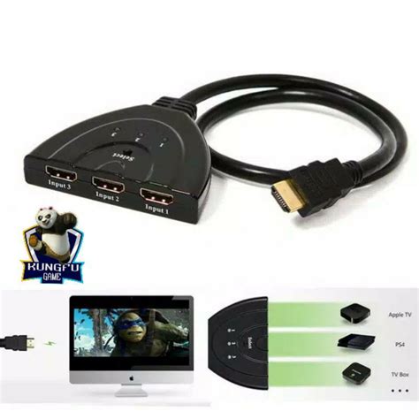 Jual Hdmi Switch Port Input Output Hdmi Switcher Port Shopee Indonesia