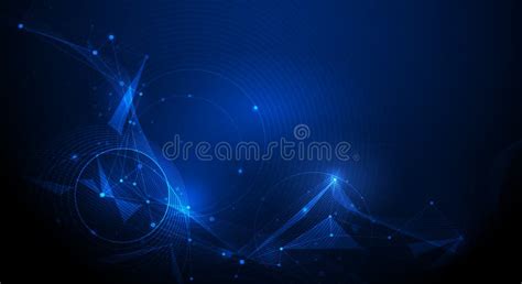 Abstract Internet Network Connection Design For Web Site Stock Vector Illustration Of Light