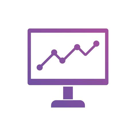 Seo Monitoring Icon Vector Illustration Digital Marketing Element Concept For Seo And Website