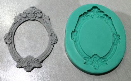 Силиконов молд - Рамка елипса сладкарски декорации Decor Cake