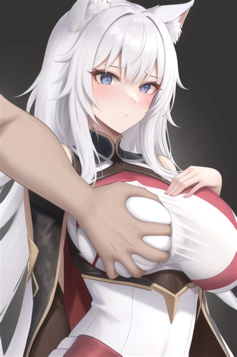 Boob Squeeze V3 By Lunarsunflowers On Deviantart