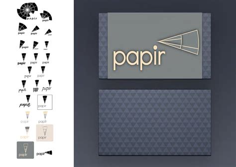 Stationery Logo Design By Naomi Thomsen On Dribbble
