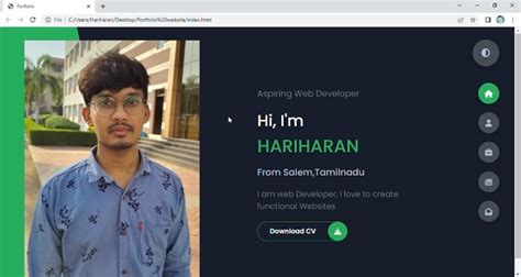 Hariharan V On Linkedin Portfoliowebsite Webdevelopment Internship Web3