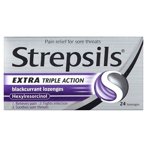 Strepsils Extra Strength Blackcurrant Lozenges Natures Best Pharmacy