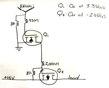How To Make A Power Switch Using MOSFETs Electrical Engineering Stack Exchange