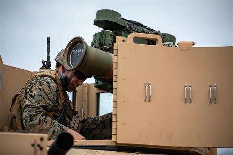 DVIDS Images Marines With Anti Tank Training Company Fire TOW Missiles On A JLTV Near Fort