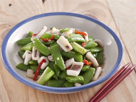 甜豆炒小卷 料理123