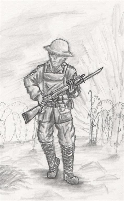 Soldier Drawing Pictures At Explore Collection Of