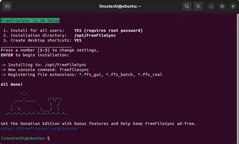 How To Install Freefilesync On Ubuntu 2204