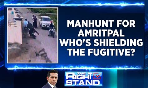 Punjab Manhunt For Amritpal Whos Shielding The Fugitive