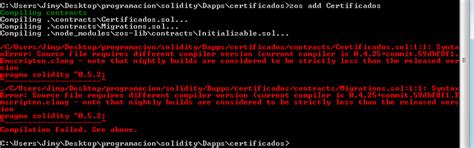 expose a flag to specify a compiler version · issue 502 · openzeppelin openzeppelin sdk · github