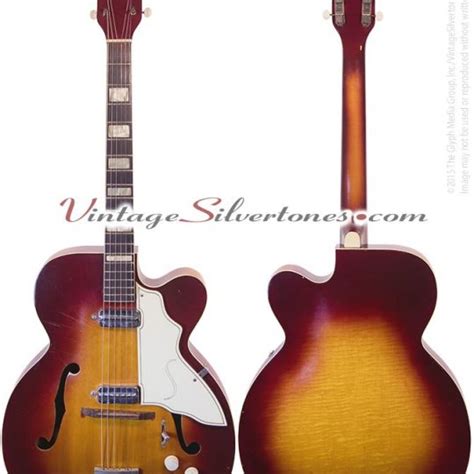 Silvertone 1446 Guitar Vintagesilvertones