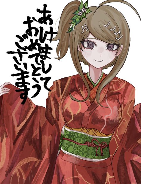 Safebooru 1girl Ahoge Akamatsu Kaede Blonde Hair Breasts Closed Mouth