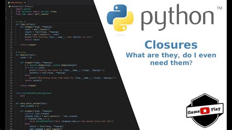 Closures In Pythonwhat Are They Youtube