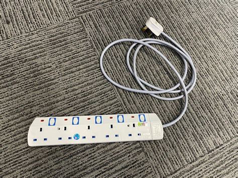 Trailing Socket Way Meter TV Home Appliances Electrical Adaptors Sockets On Carousell