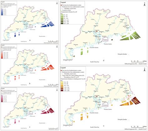 Layers Of Spatial Variables At A Spatial Resolution Of 1 Km×1 Km A Download Scientific