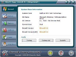 How To Uninstall DirectX Tech FAQ
