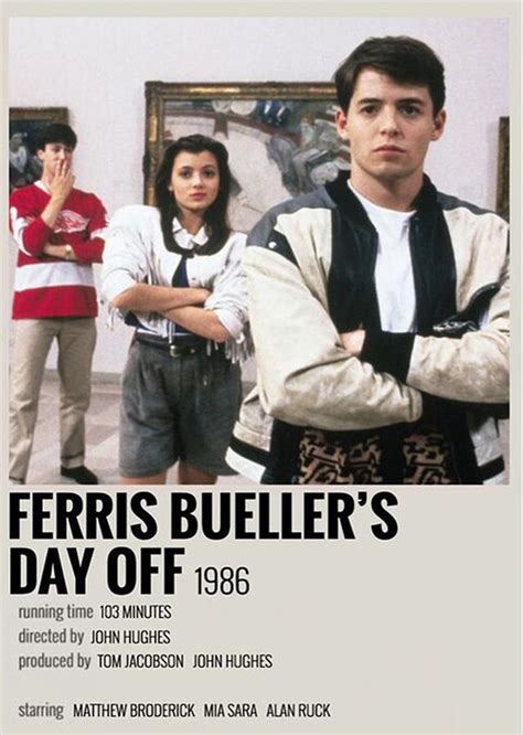 Movie Ferris Bueller Digital Art By Dylan Wonders Fine Art America